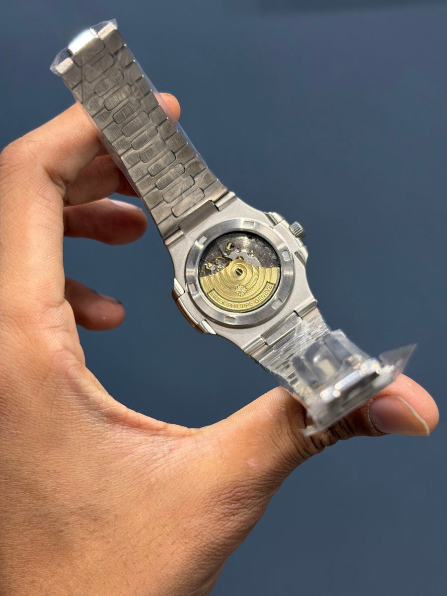 NEW COLLECTION SILVER WITH OLIVE GREEN DIAL AUTOMATIC WATCH – Musa Watches